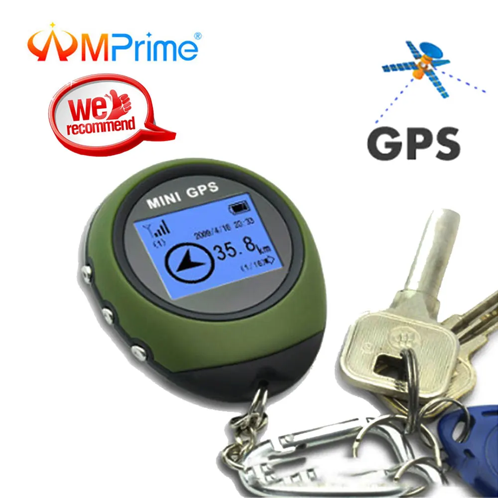Amprime Mini Gps Tracker Tracking Device Travel Portable Locator