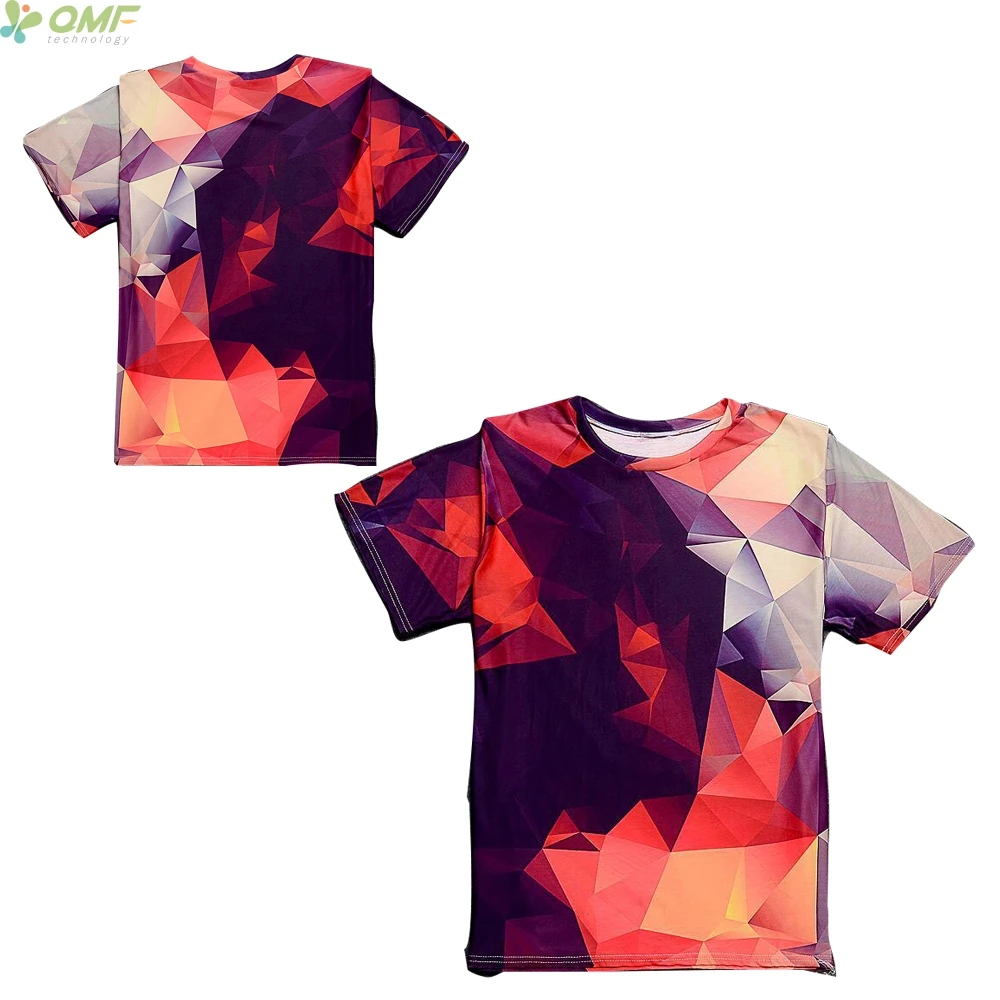 Abstract Geometry Print Men T shirts Harajuku Short Sleeve T Shirt ...