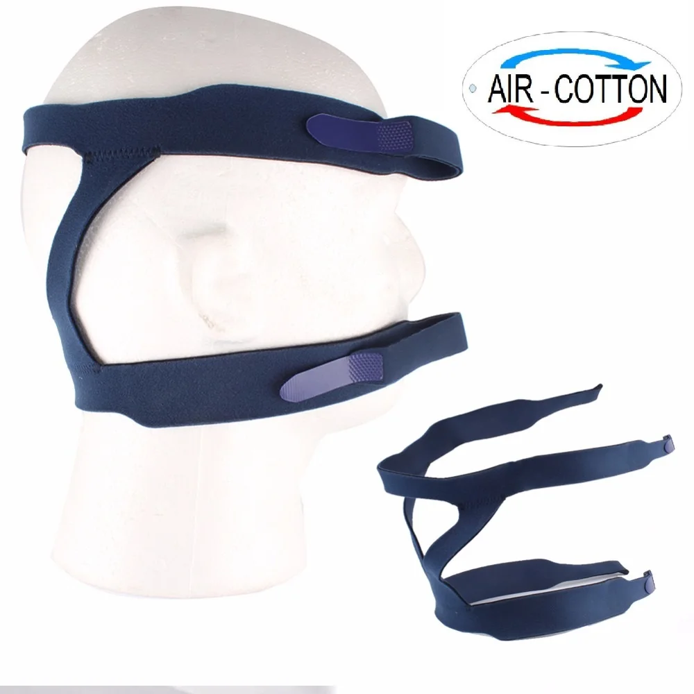 CPAP-Headgear-Replacement-Straps-Ventilator-Part-Head-Belt-Tight-Seal-4-Point-Connection-System ...