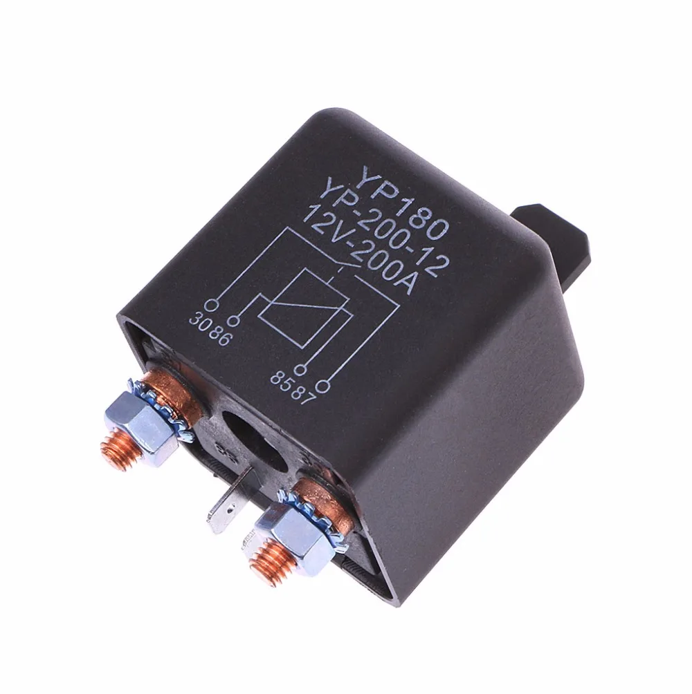 12V-DC-200A-High-Power-Car-Relay-Truck-Motor-Continuous-Type-Automotive ...