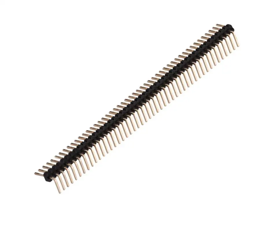10Pcs-Pitch-1-27mm-1x50-Pin-50-Pin-Single-Row-Right-Angle-Male-Pin ...