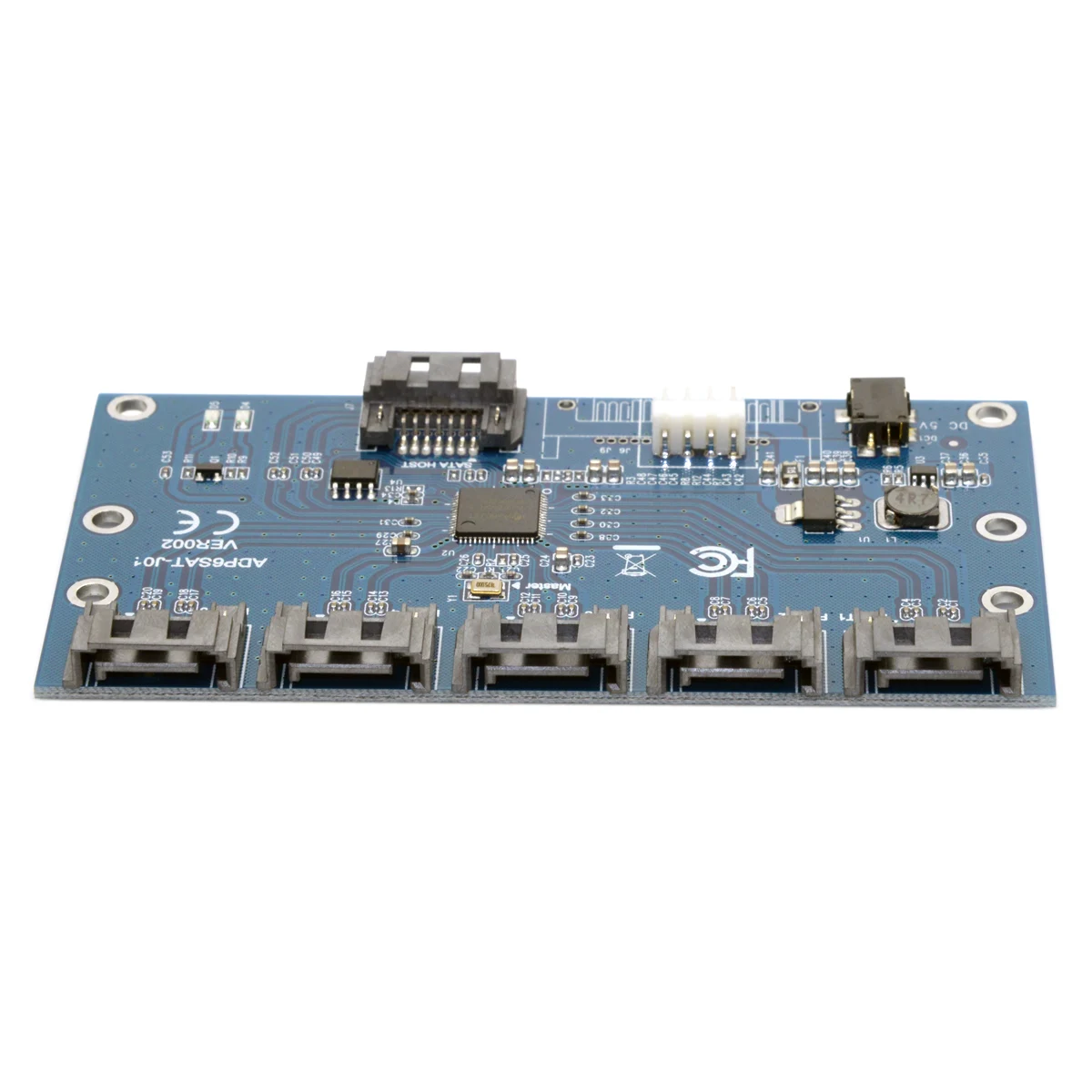 CY SATA 1 to 5 Hub PM Router Port Multiplier Riser Card Splitter ...