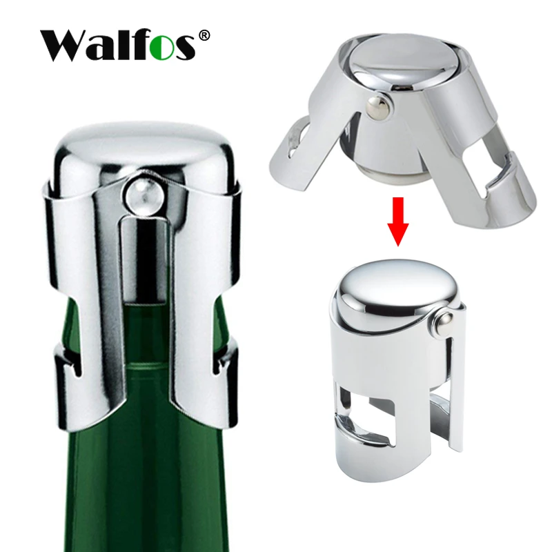 Walfos 304 Stainless Steel Champagne Cork Portable Sealing Machine Bar ...