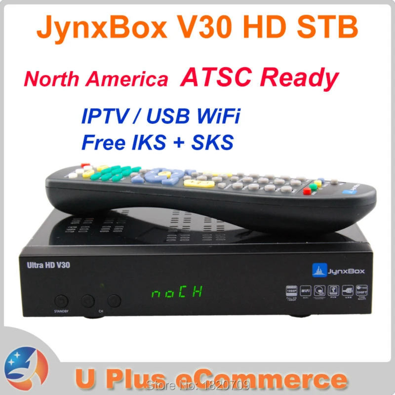 Jynxbox Ultra HD V30 receptor Digital de satélite FTA Full HD 8PSK + ATSC doble sintonizador ...