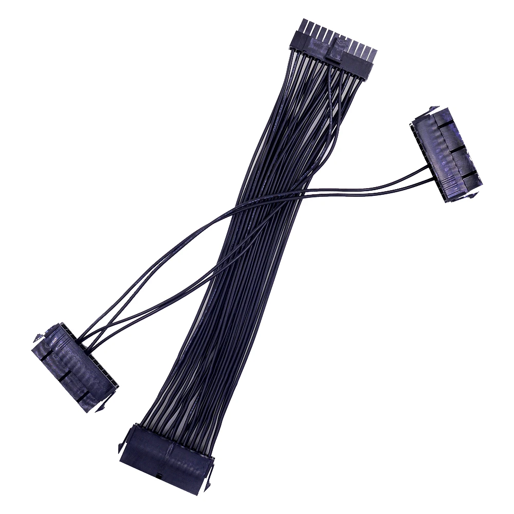 30CM 3 Port Molex Power Supply Sync Starter Extender motherboard ...