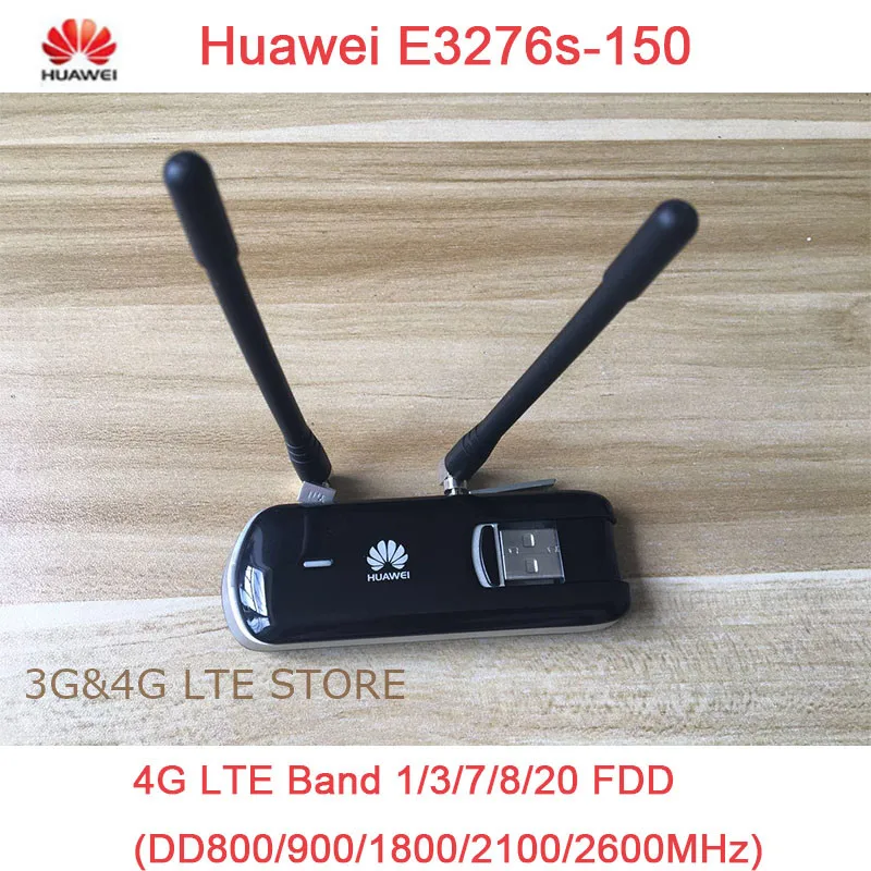 Huawei modem usb desbloqueado, 2 pçs, antena nas150mbps, 4g, lte, 3g ...
