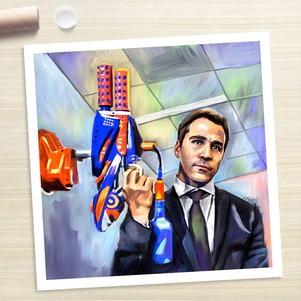 Entourage Ari Poster