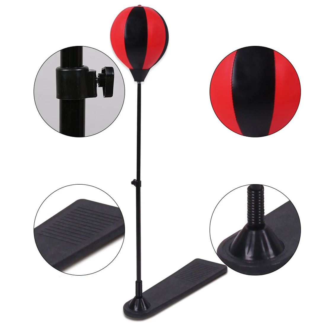 Trample Type Boxing Suit Upright Punching Ball Adjustable Height ...