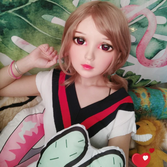 Ya 03 Gurglelove Female Sweet Girl Resin Half Head Kigurumi Bjd Mask Cosplay Japanese Anime