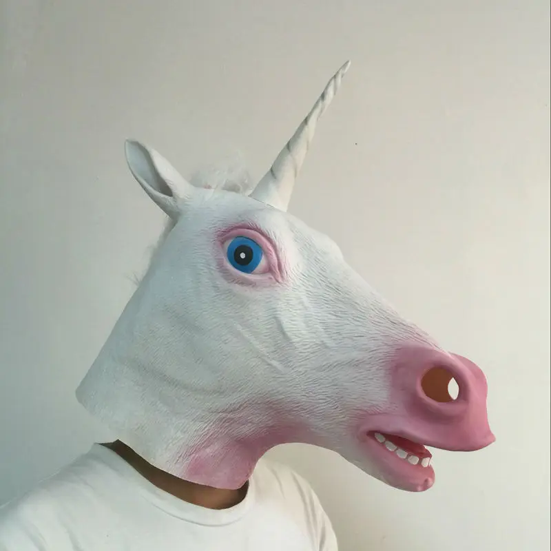 Creepy Unicorn Mask