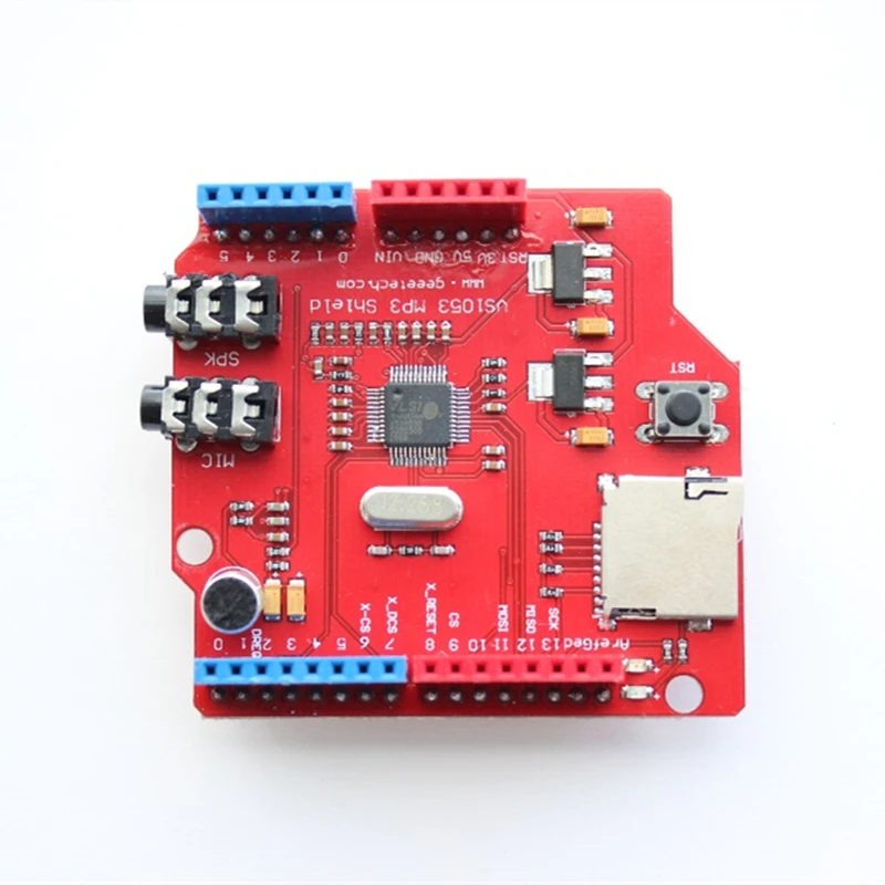 MP3-Music-VS1053B-shield-board-with-TF-card-slot-work-with-Arduino-UNO ...