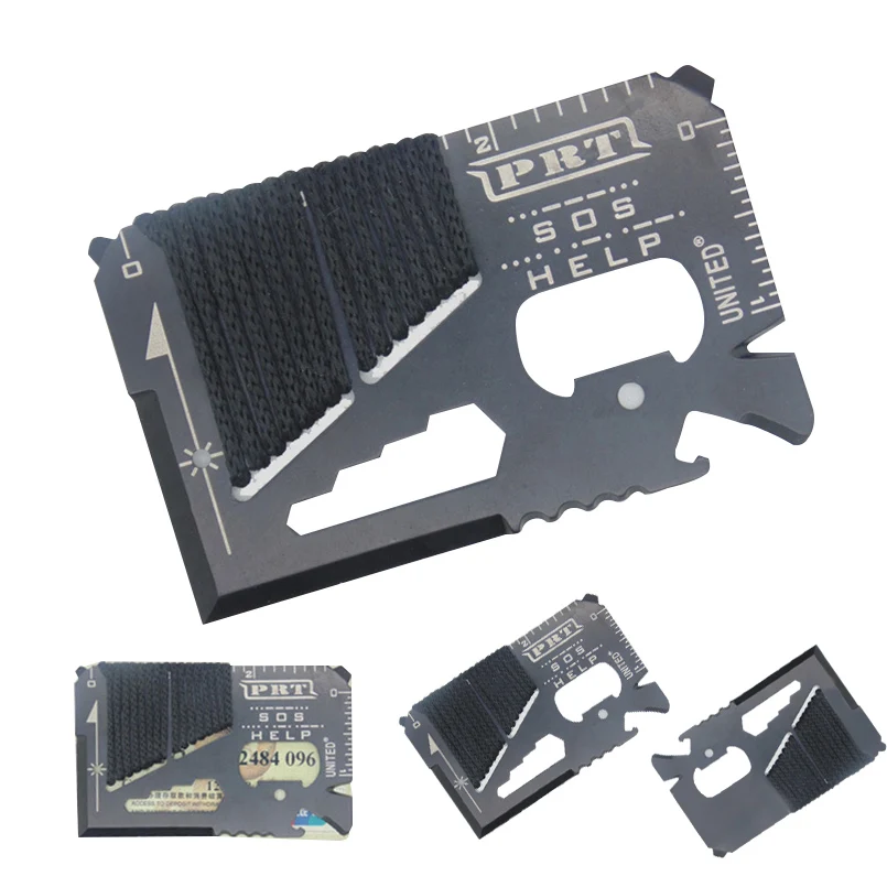 14 년 1 Pocket Stainless Steel SOS 생존 칼 Saber Multifunction 야외 캠핑 Rescue ...