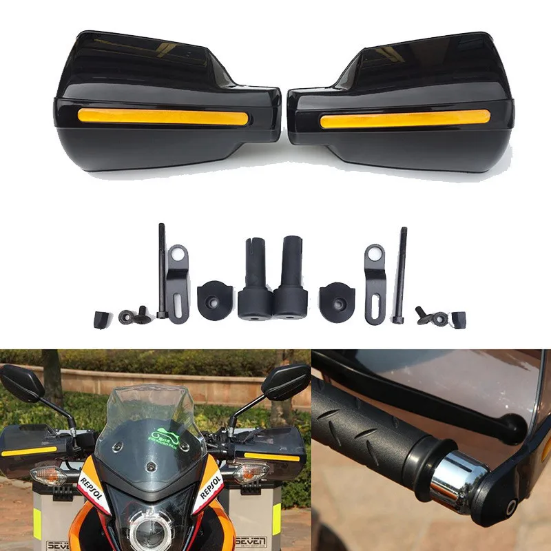 Garde main pour moto, 2 pièces, pare brise, poignée de protection pour ...
