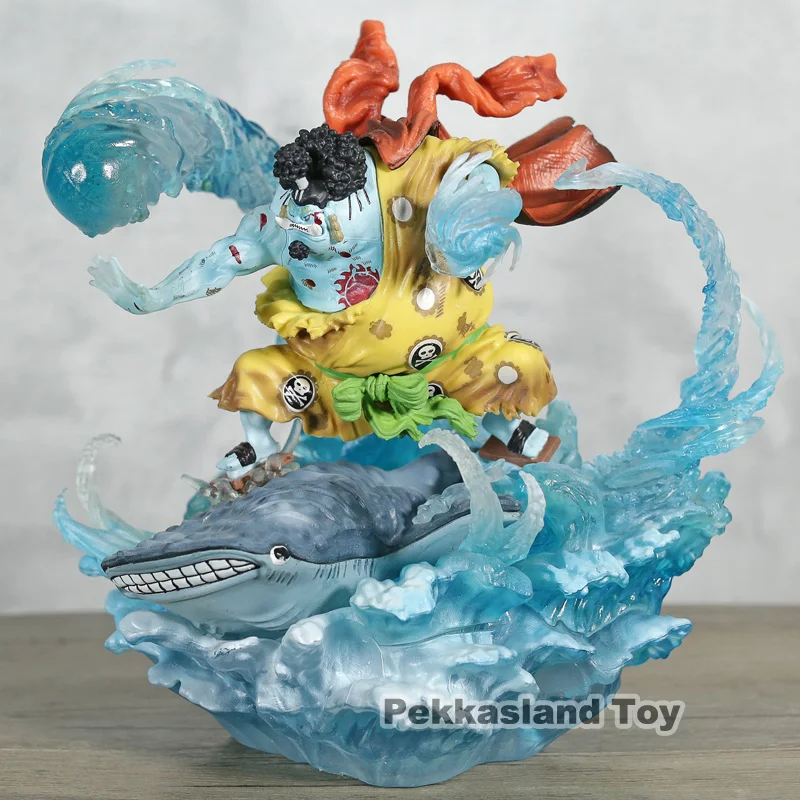 Anime ONE PIECE War-damaged Jinbe Sun Pirates GK Resin Statue Action ...