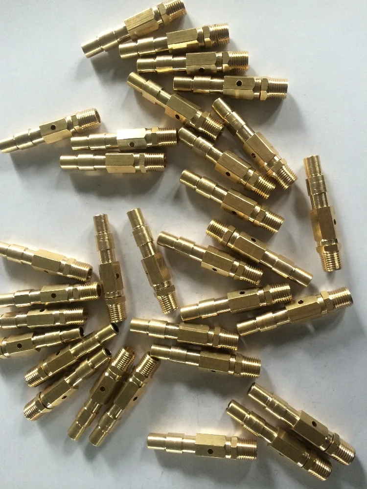 Cooper/Brass Liquid guide tube+injector nozzle of ODS pilot burner for ...