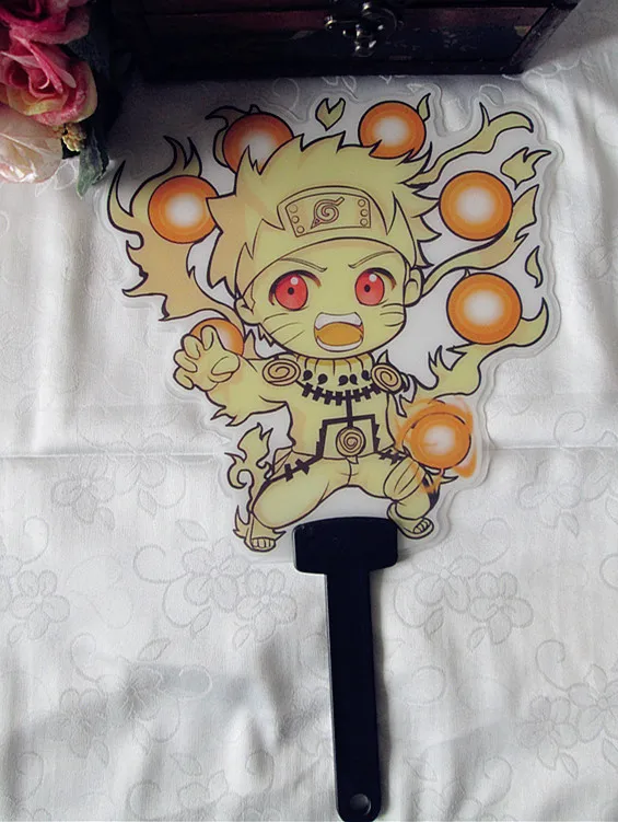 New Japanese Anime Cartoon Naruto naruto uzumaki Cute Hand Fan Cool Fan ...
