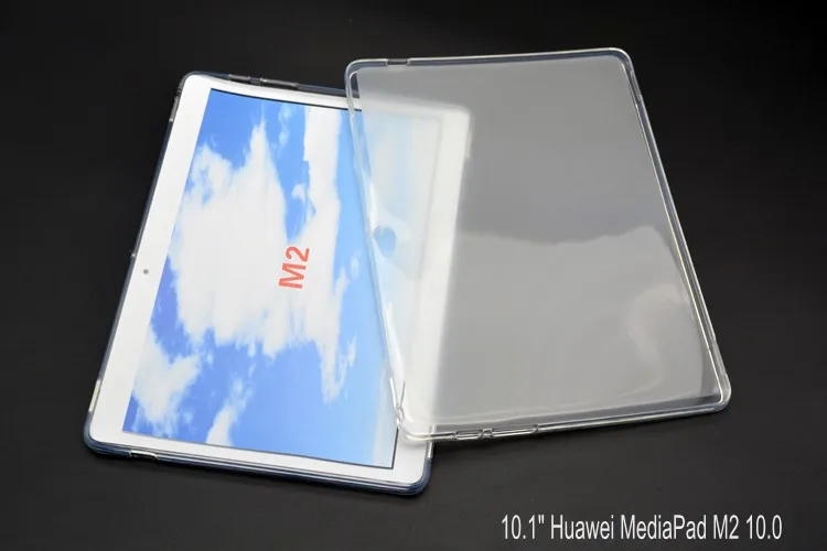 For Huawei MediaPad M2 10.0 Ultra Slim Soft Silicon Back Cover Case for ...