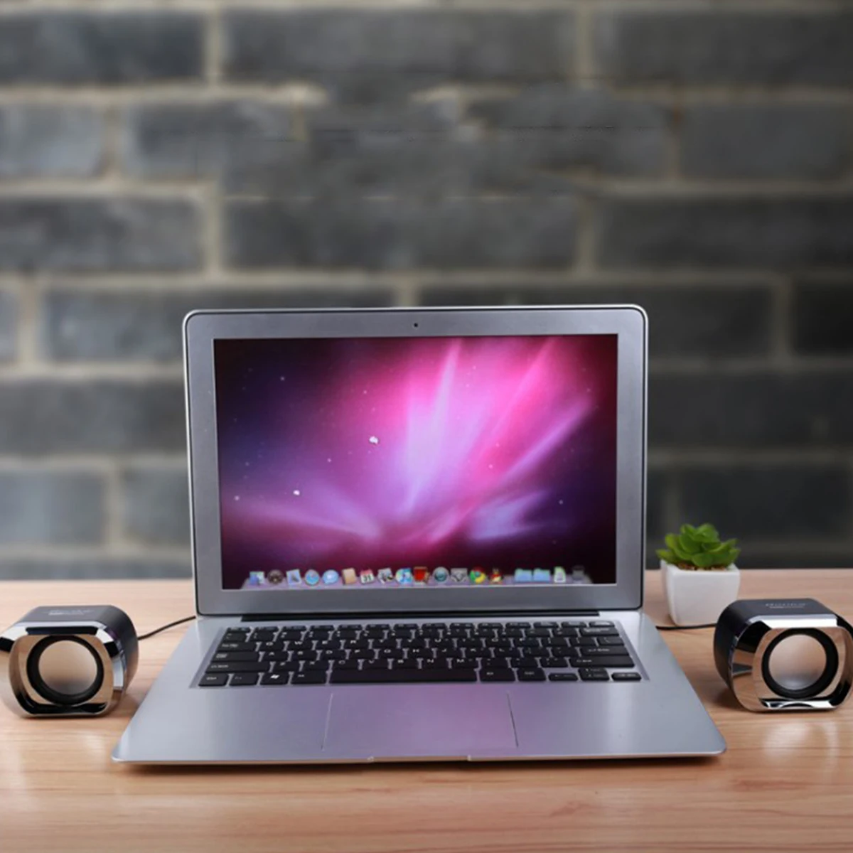 3.5mm speaker Bonks DX12 mini PC speaker 3.5mm stereo audio input ...