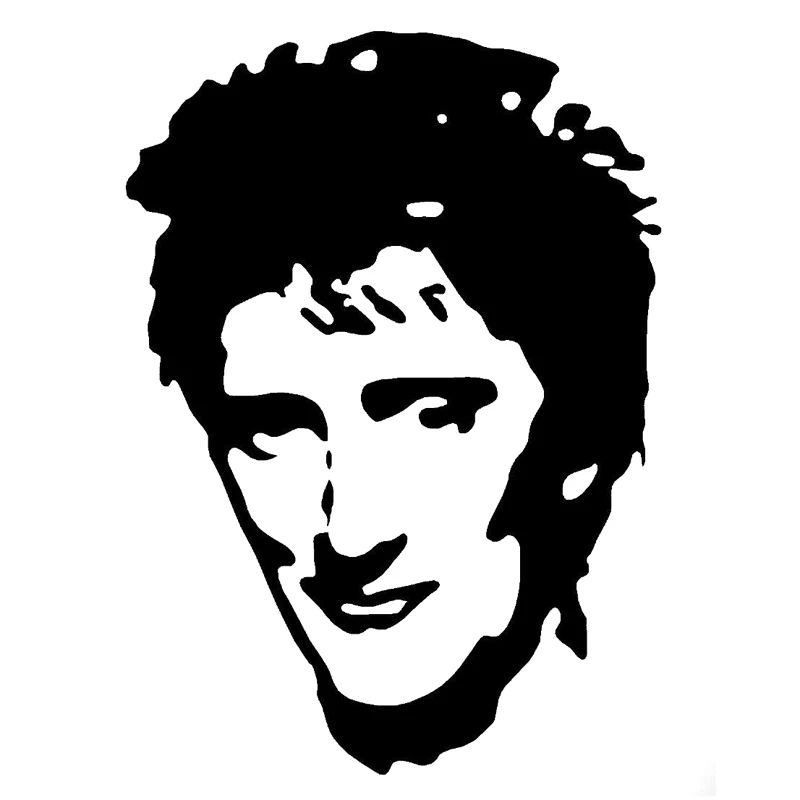 12.2 cm * 17 cm Rod Stewart moda Car styling decoración vinilo coche ...