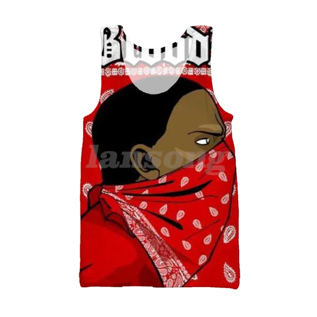 blood gang 3d print t shirts/sweatshirts/hoodies/pants men harajuku ...