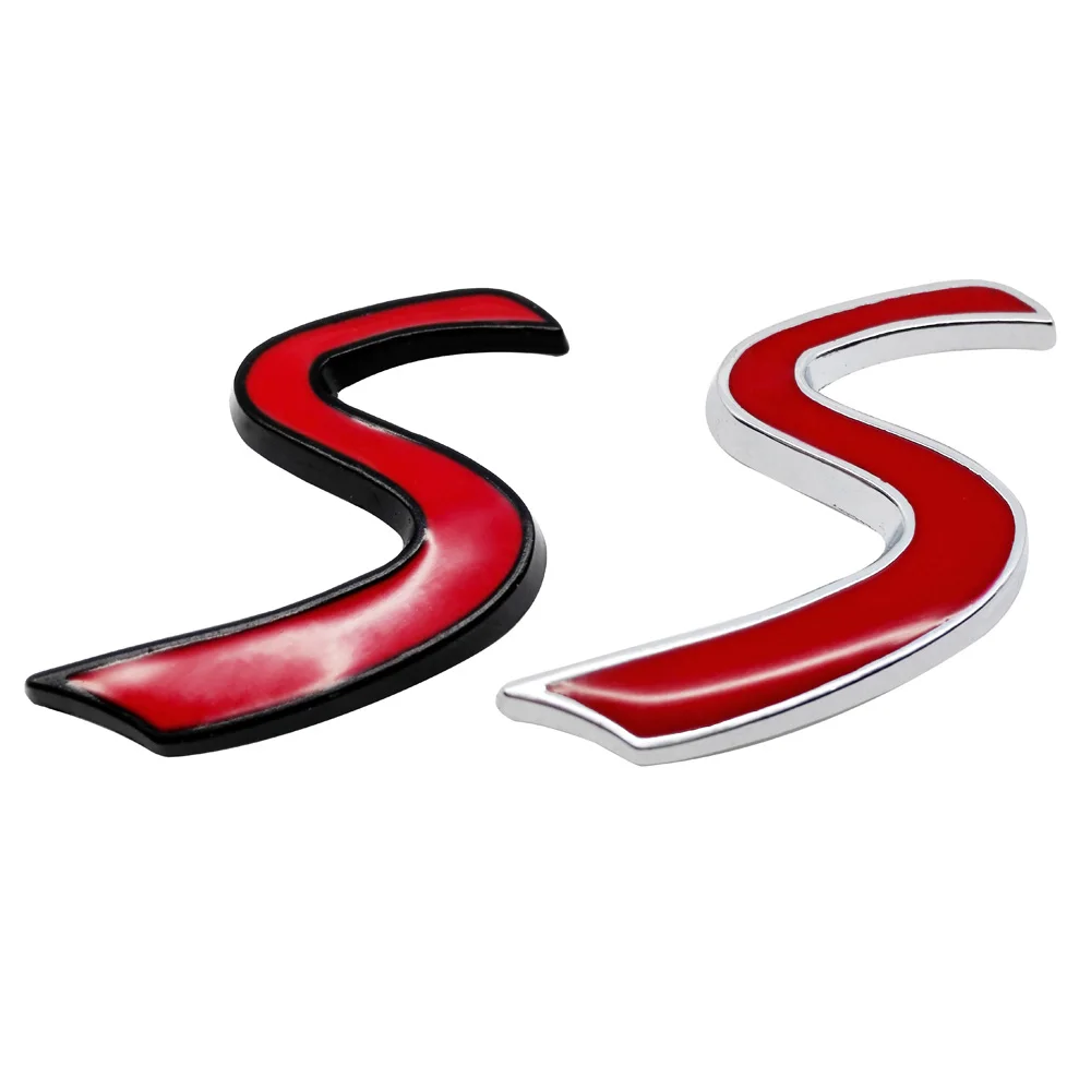 Sport S logo Emblem Letter Stickers And Decals For MINI Cooper S Cabrio ...