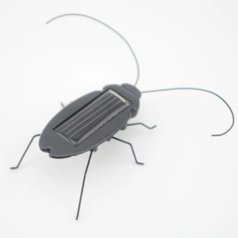 Tricky strange new toy solar cockroach insect sub model Xiaoqiang mugen ...