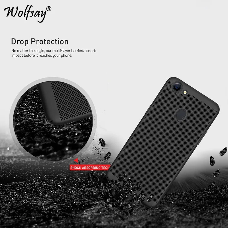 OPPO F 5 Heat Dissipation Case OPPO F5 Matte Plastic Cases sFor OPPO F5 ...