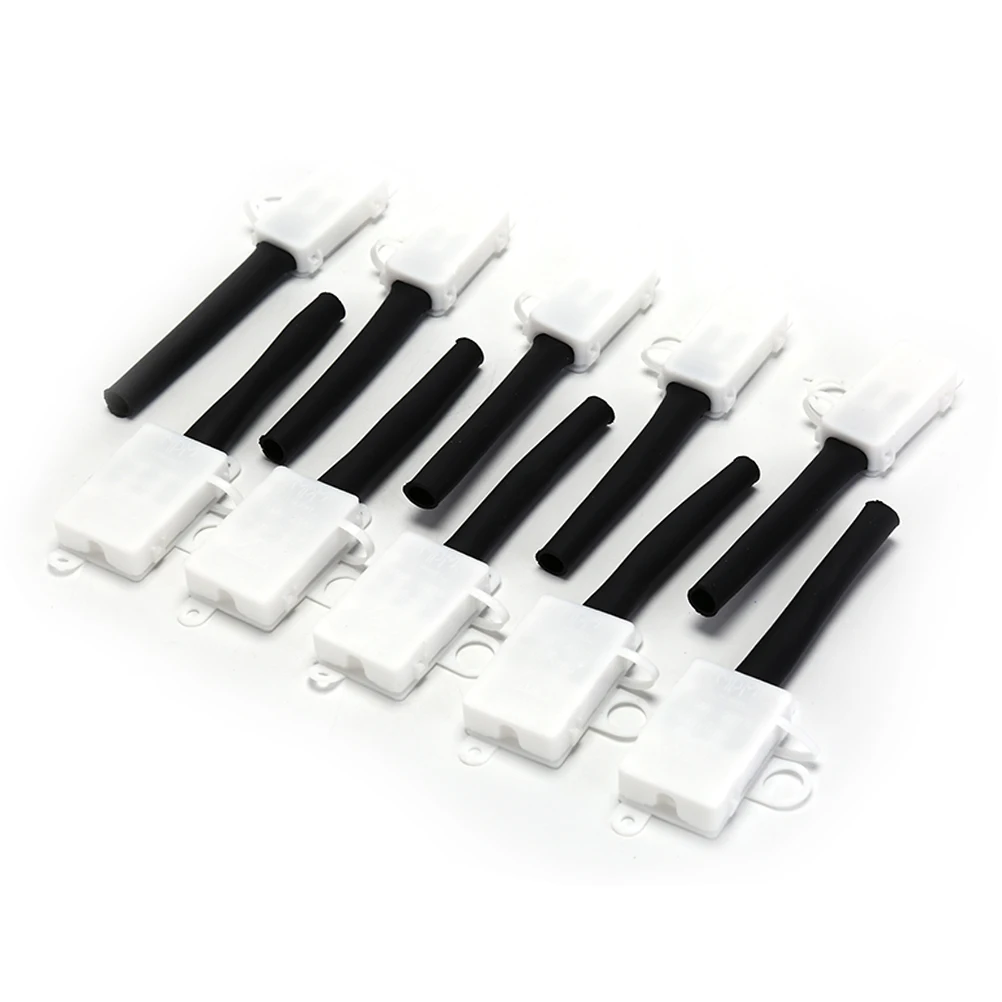10A 250V AC 2/3 Pin Waterproof Electrical Cable Wire Connector Junction ...
