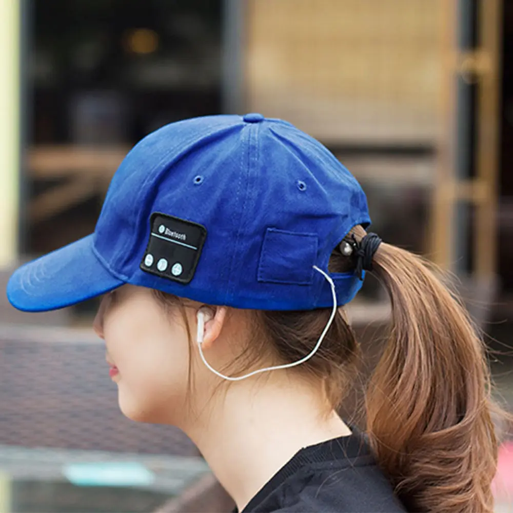 Fashion Casual Hat Wireless Bluetooth Earphone Smart Phone Headset ...