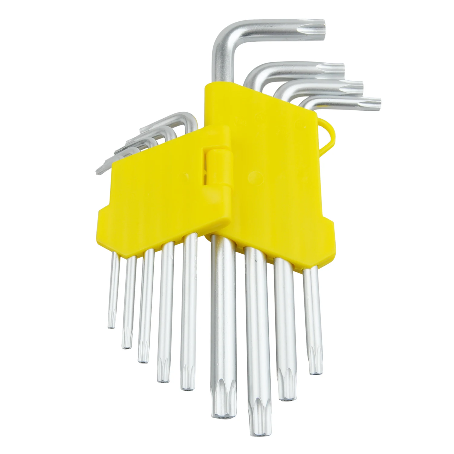Destornillador Torx de seguridad, 9 piezas, eje L, T10, T15, T20, T25 ...