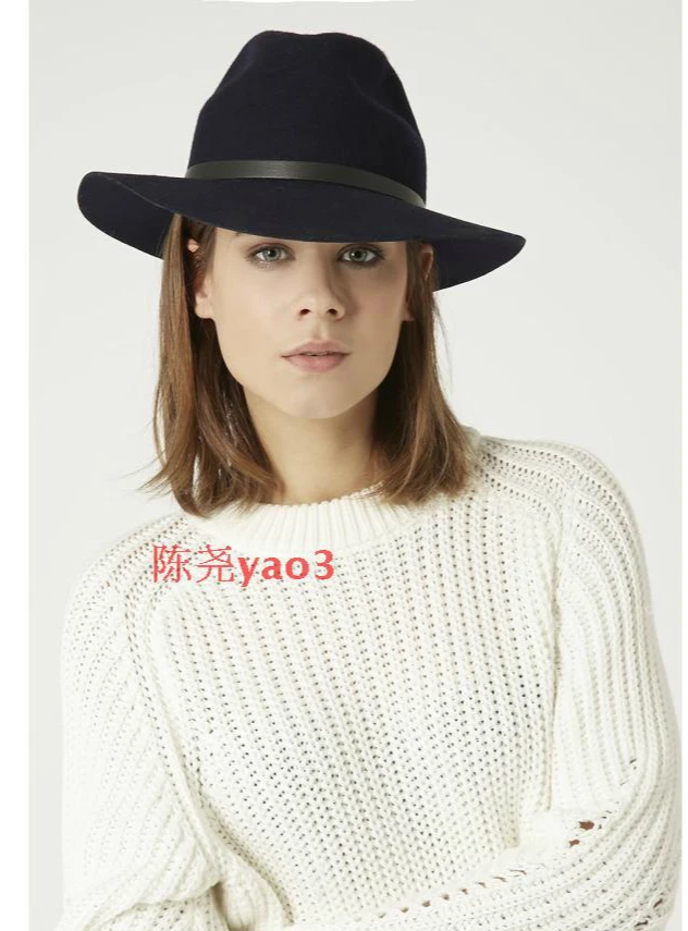 Aliexpress.com : Buy Lady 100% Wool Hat Spring English British Style ...