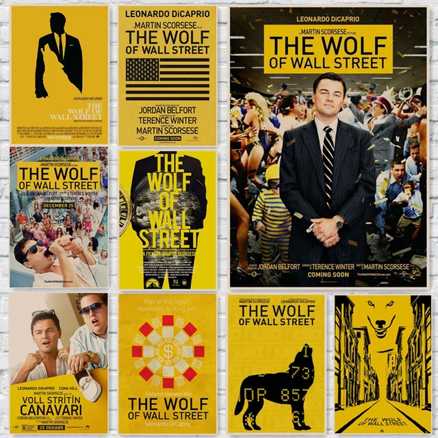 Wolf Of Wall Street Poster
