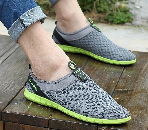 2014-net-fabric-breathable-unslip-men-flat-sneaker-summer-beach-running ...