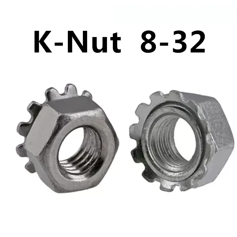 500pcs/lot 8# 32 Stainless steel Kep K nut|k nuts|nut nutstainless ...