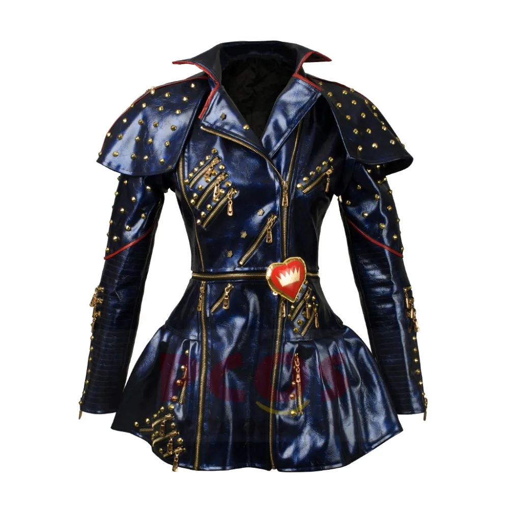 Caliente | en Stock | descendentes 2 Evie chaqueta Cosplay disfraz ...