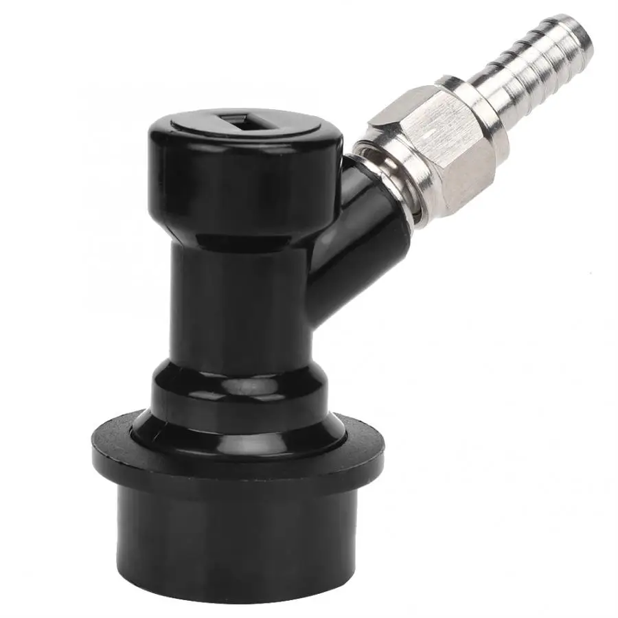 4PCS Threaded Ball Lock Keg Fittings Plastic Connector Beer Brewing ...