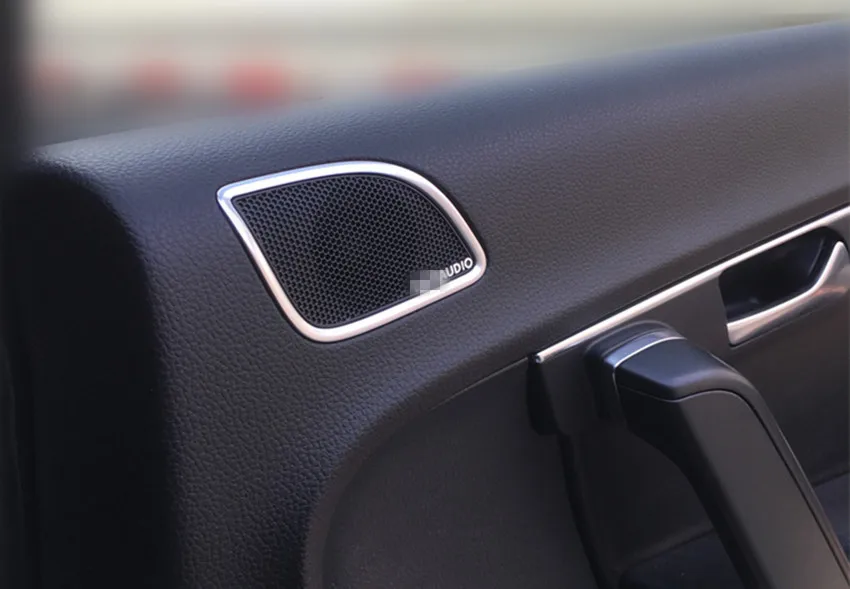 Original Upgrade rear door Chrome tweeter cover dynaudio speaker shell ...