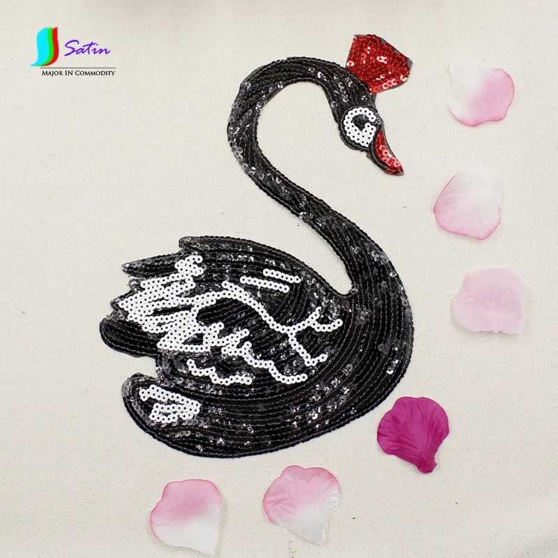 Apliques de costura hechos a mano, perlas bordadas con lentejuelas ...