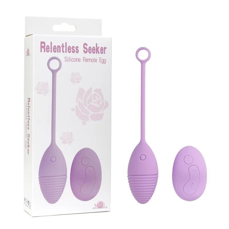 10 Speeds Remote Control Kegel Balls Silicone Wireless Bullet Vibrator