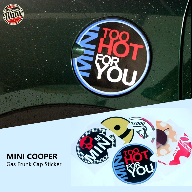 Mini Cooper Gas Tank Cap Sticker Decal Fuel Tank Cover Sticker for BMW ...