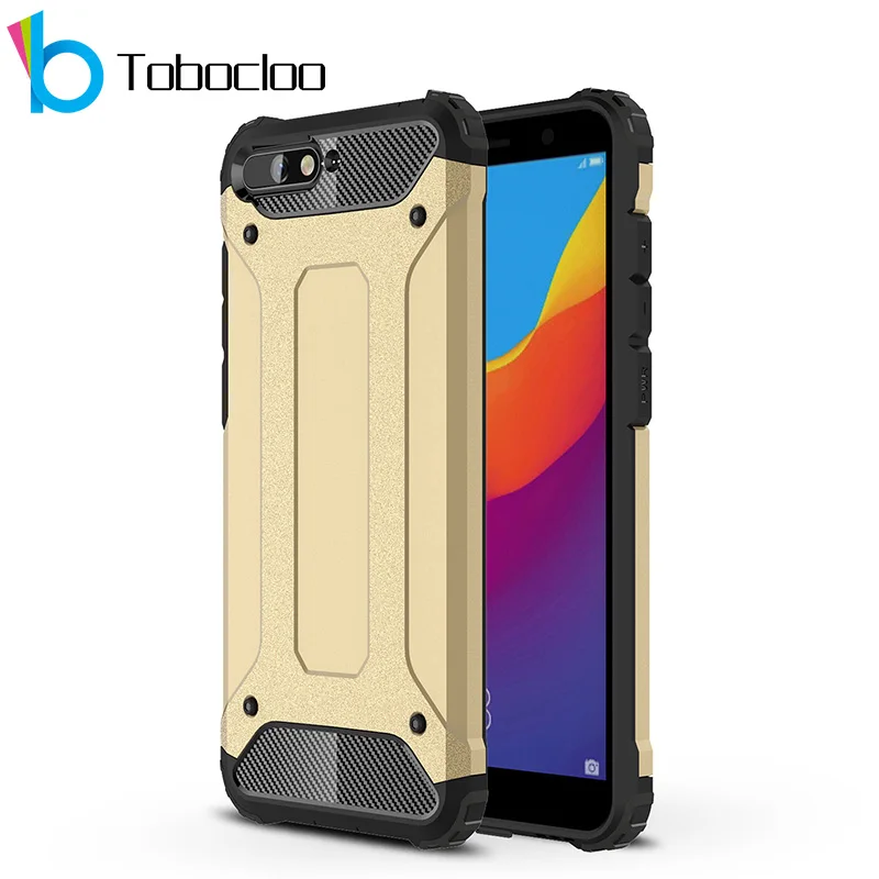 Para Huawei Y6 2018 armadura caso ATU LX3 ATU L11 ATU L21 ATU L22 ...