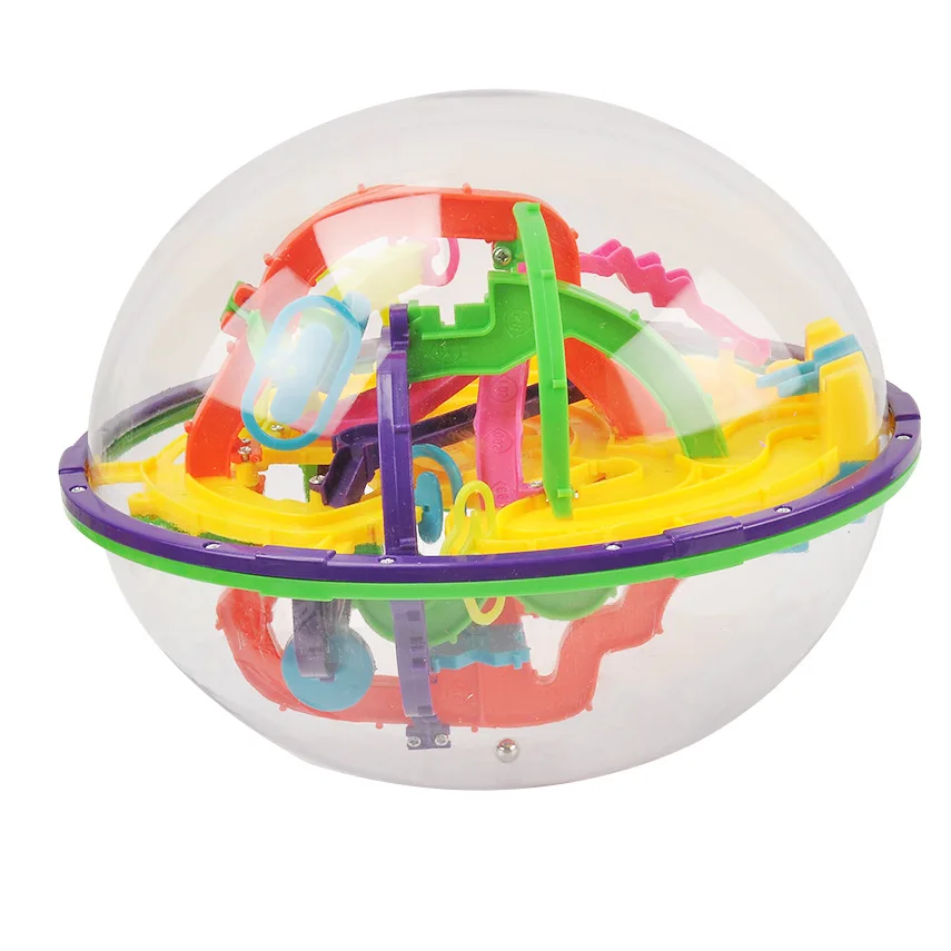 208 Steps 3d Magic Intellect Ball Marble Puzzle Game Perplexus Magnetic ...