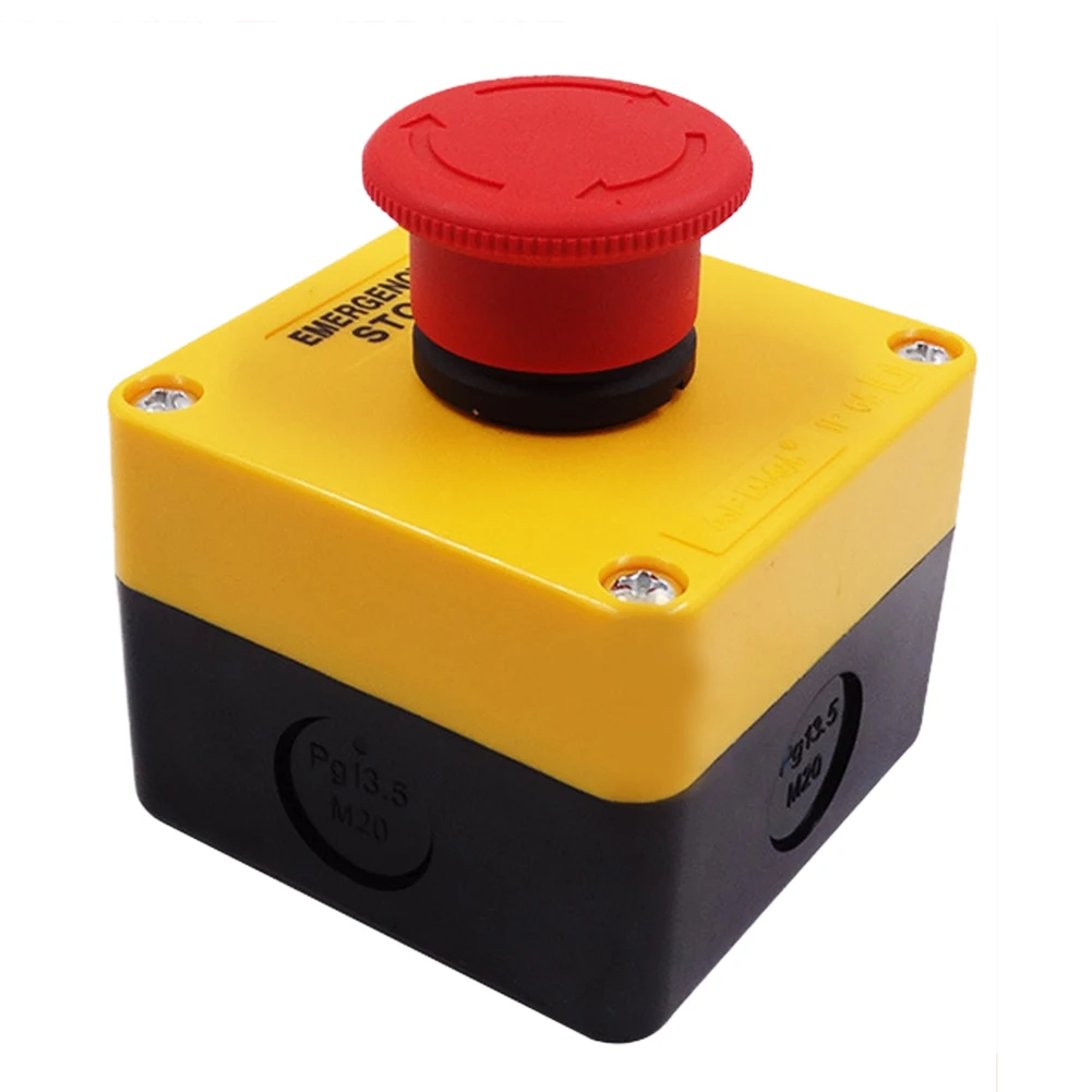 220v Emergency Stop Push Button Switch Electronic Safety Equipment ...