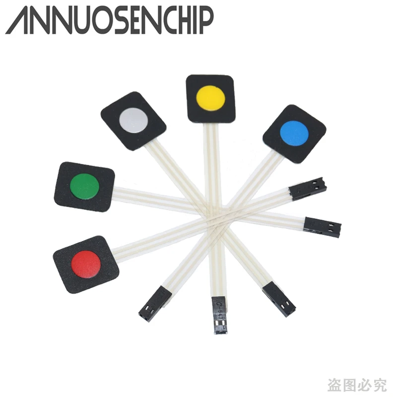 5 Pcs Membrane Switch 1 Key Single Key Matrix Keypad Switch Keyboard ...