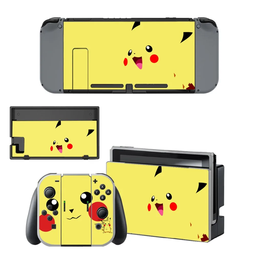 Pokemon GO Pikachu Skin Sticker for Nintendo Switch Console and ...