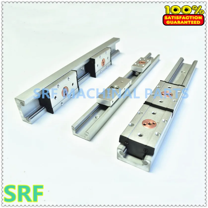 90mm width Rectangle wheel Linear Guide Rail 3pcs SGR35 Length=1000mm ...