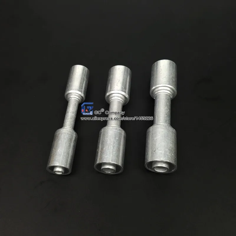 #6 #8 #10 AC Aluminum Fitting Straight Aluminum Beadlock Splice Fitting ...