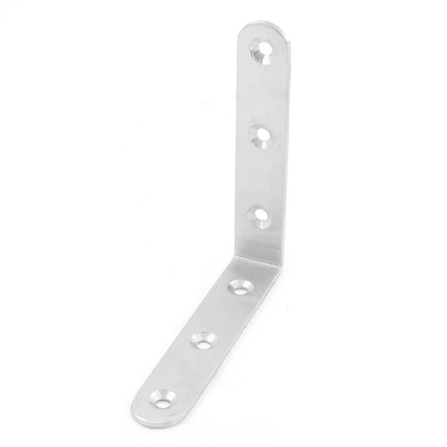 100mm x 100mm Metal 6 Holes Right Angle Bracket 2 Pcs|angle bracket ...