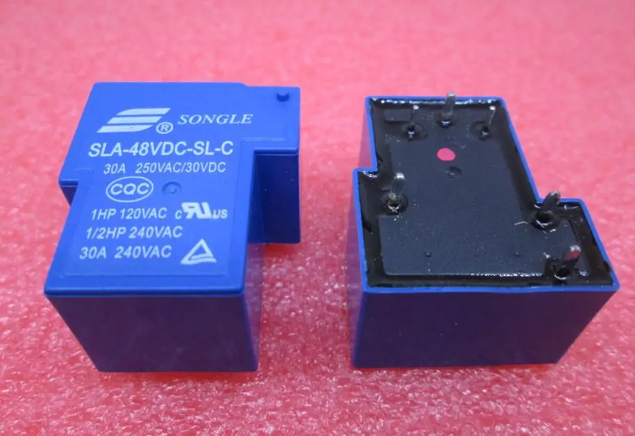 HOT NEW relé SLA 48VDC SL C SLA 48VDC 48V 30A 48VDC DC48V SONGLE SLA ...