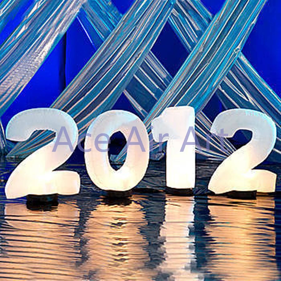 Giant Portable Number Lighting Standing For Partying Decoration, Led ...